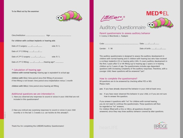 Expectations Questionnaire for Children | Bridge Store